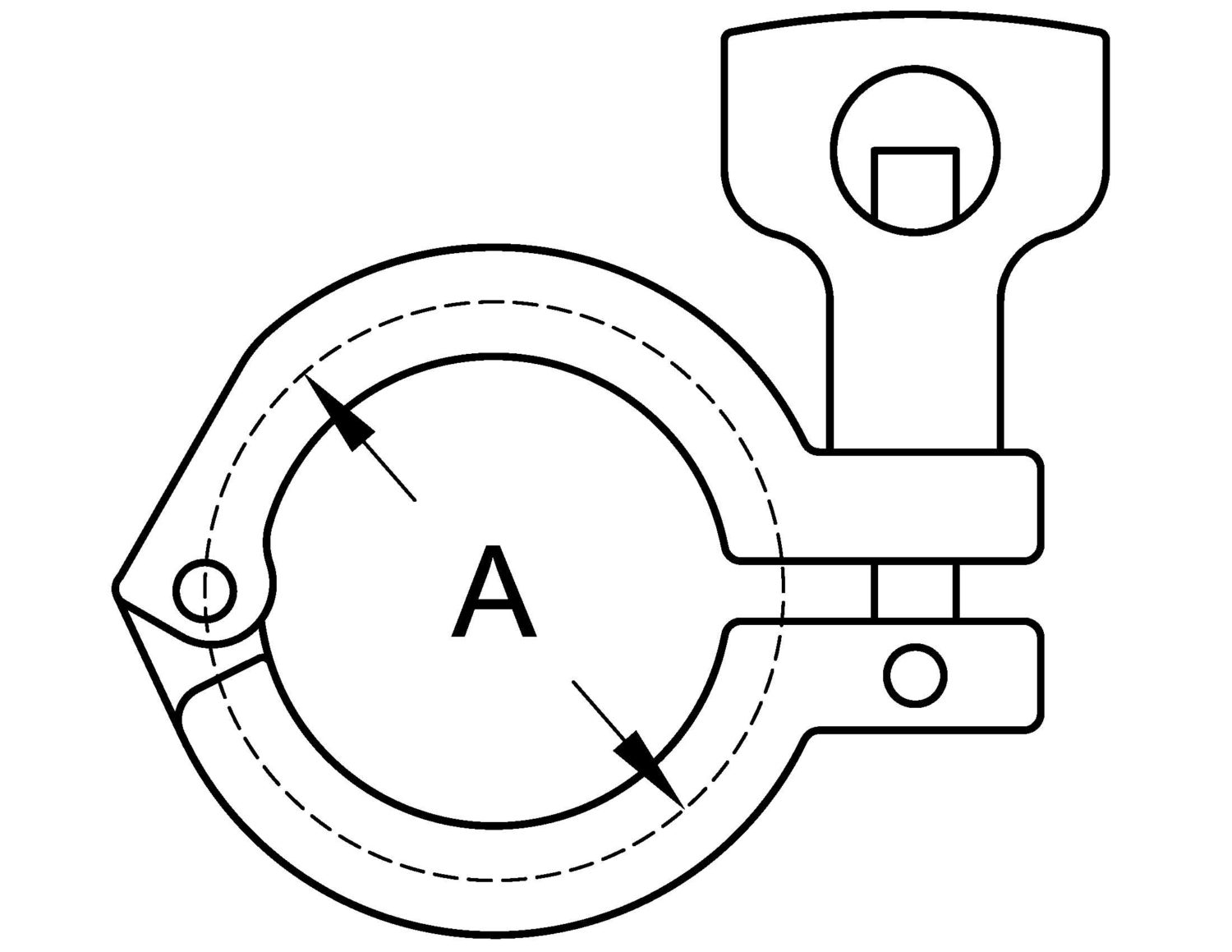 13MHHM SINGLE PIN CLAMP | Steel & O’Brien Manufacturing