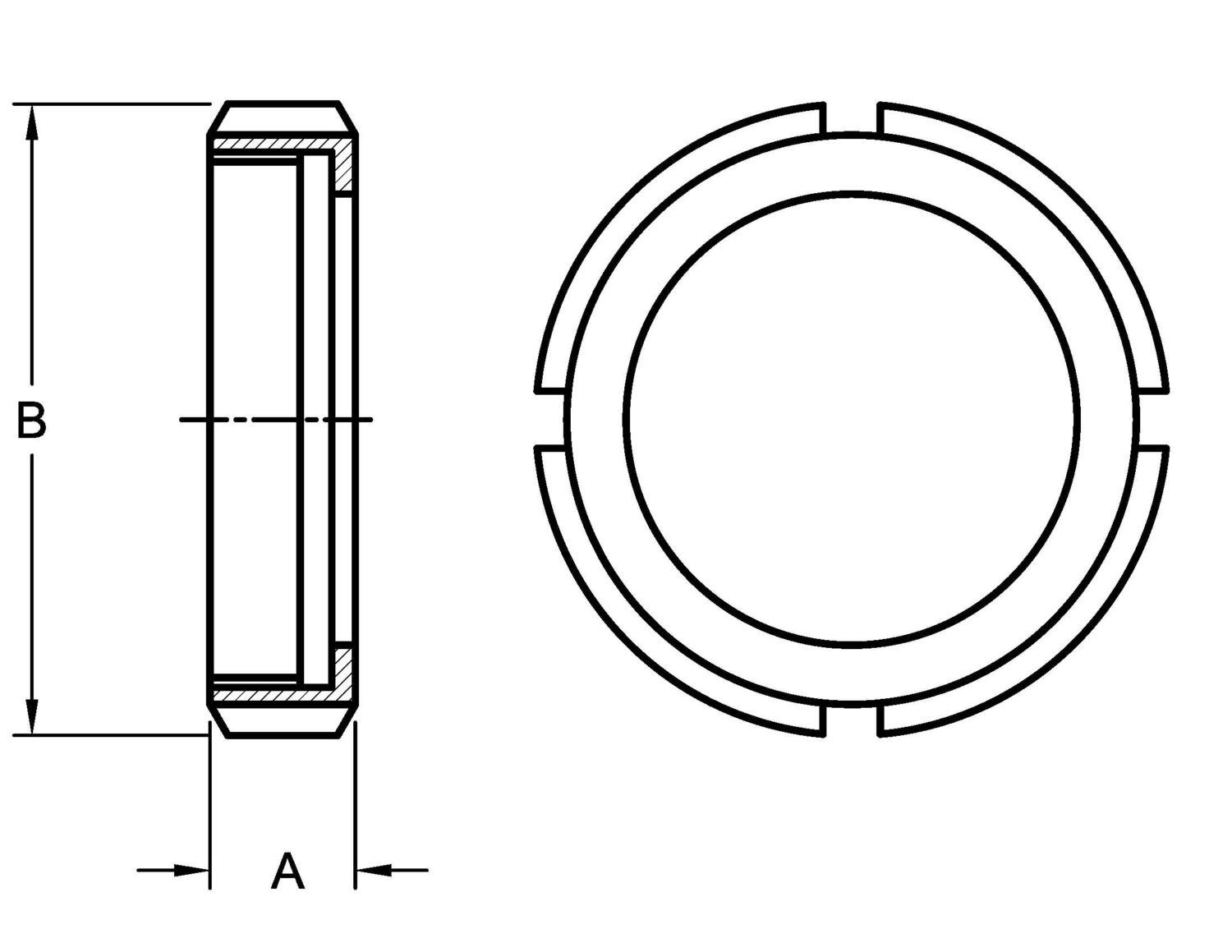 DN13R DIN ROUND NUT | Steel & O’Brien Manufacturing